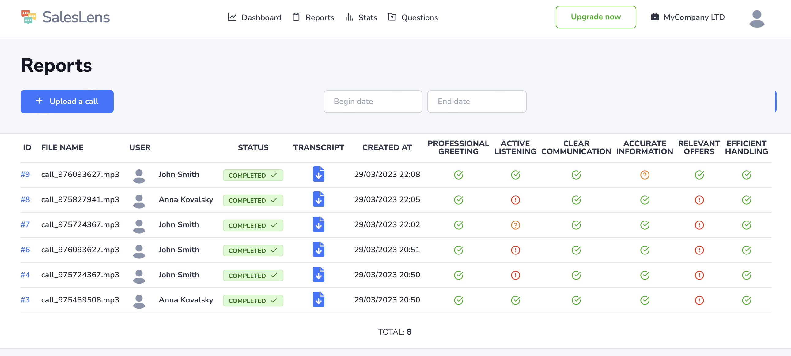 SalesLens: Enhance Sales Team Performance with AI-Powered Call Analysis